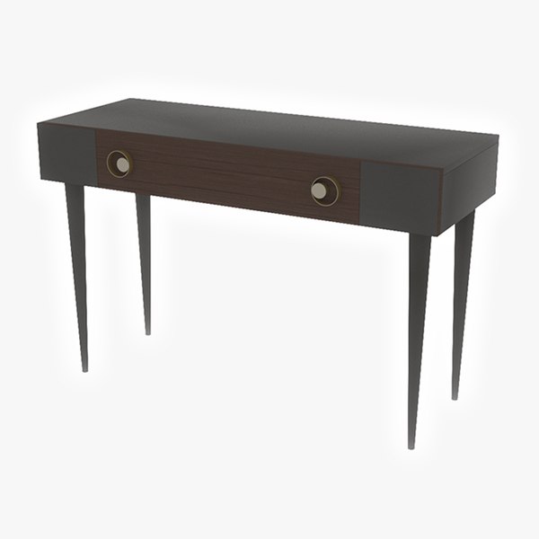 ENZA Rosa Makeup Desk 3D model - TurboSquid 2046968