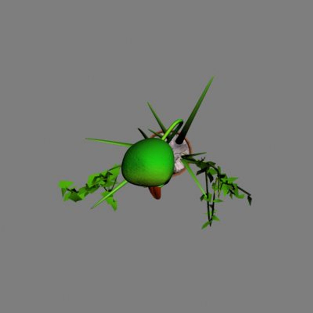 3d Man Eating Plant Model