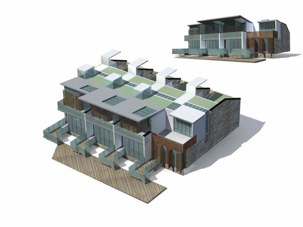 3d max exterior rendering