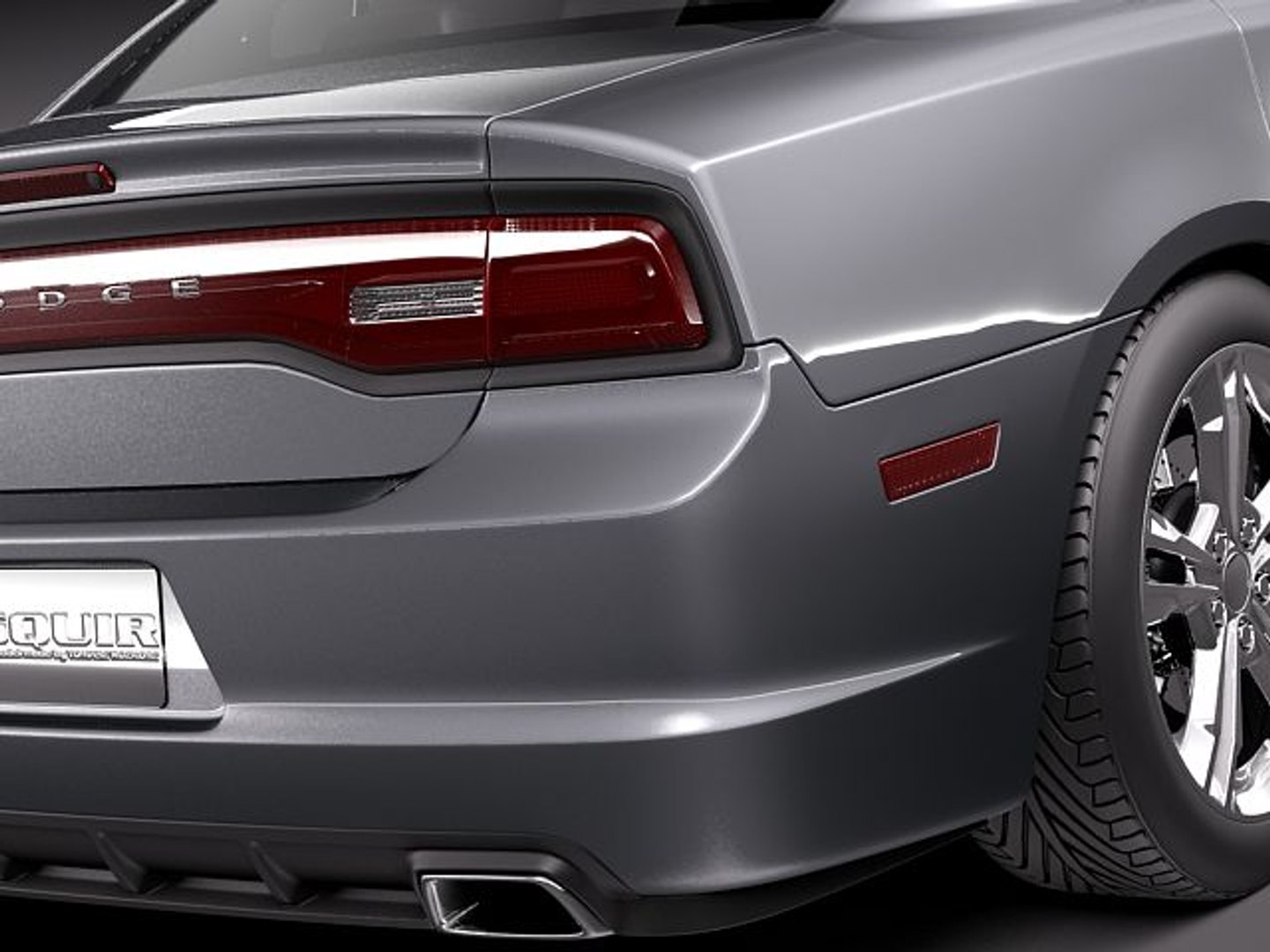 Dodge Charger 2012 Sedan C4d