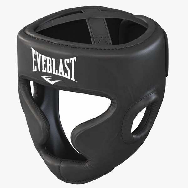 modelo 3d Boxing Head Gear Everlast Black - TurboSquid 1947883