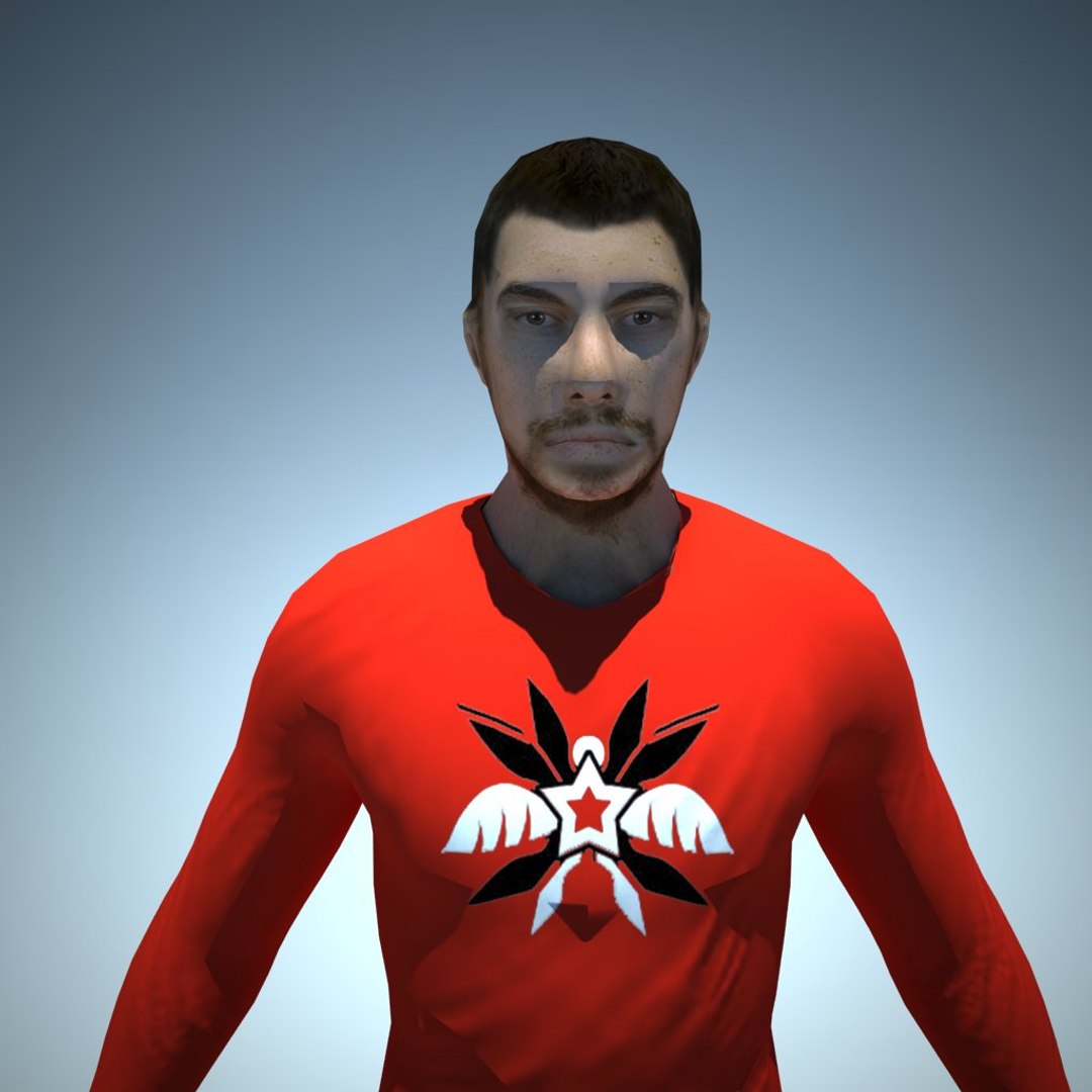 Free Character Man 3d Model