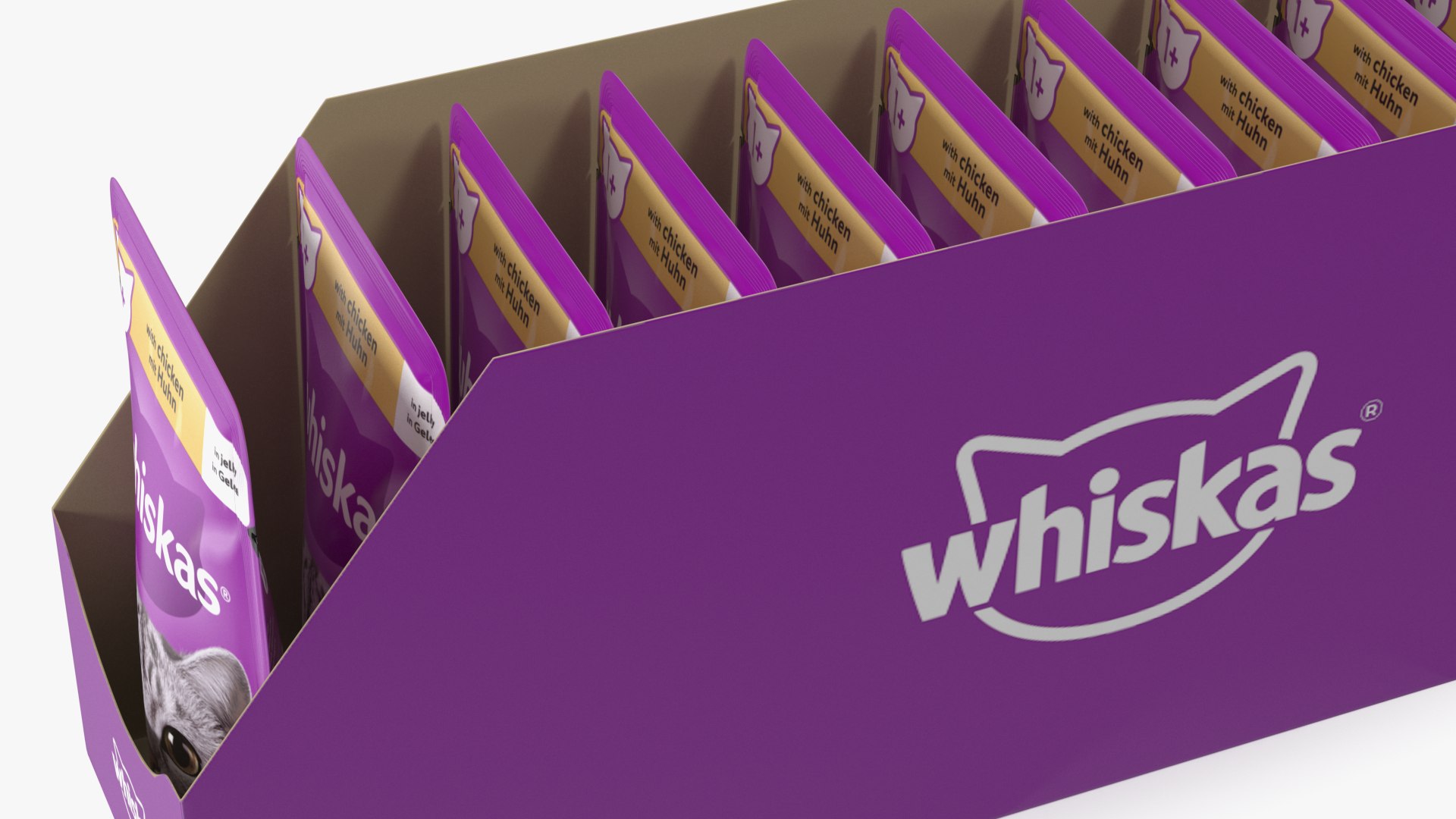 Whiskas Pouch Box 3D Model - TurboSquid 2105596