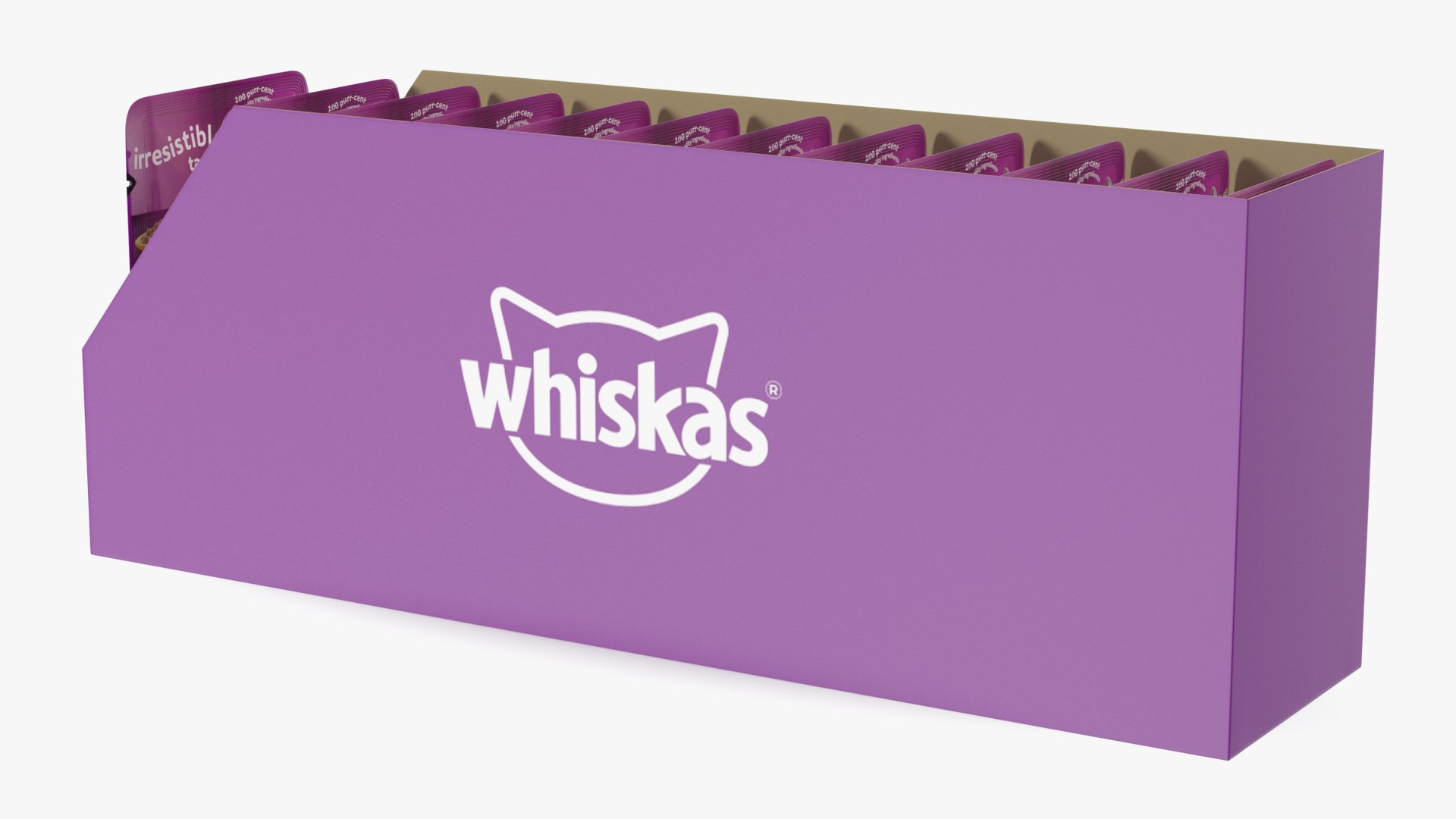 Whiskas Pouch Box 3D Model - TurboSquid 2105596