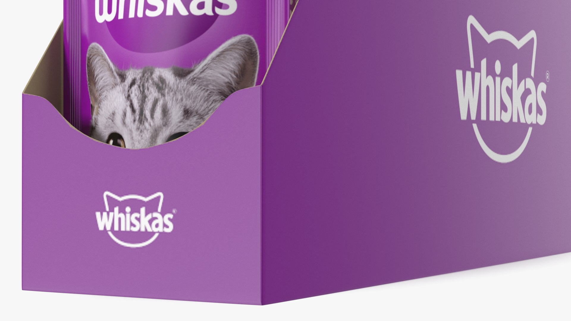Whiskas Pouch Box 3D Model - TurboSquid 2105596