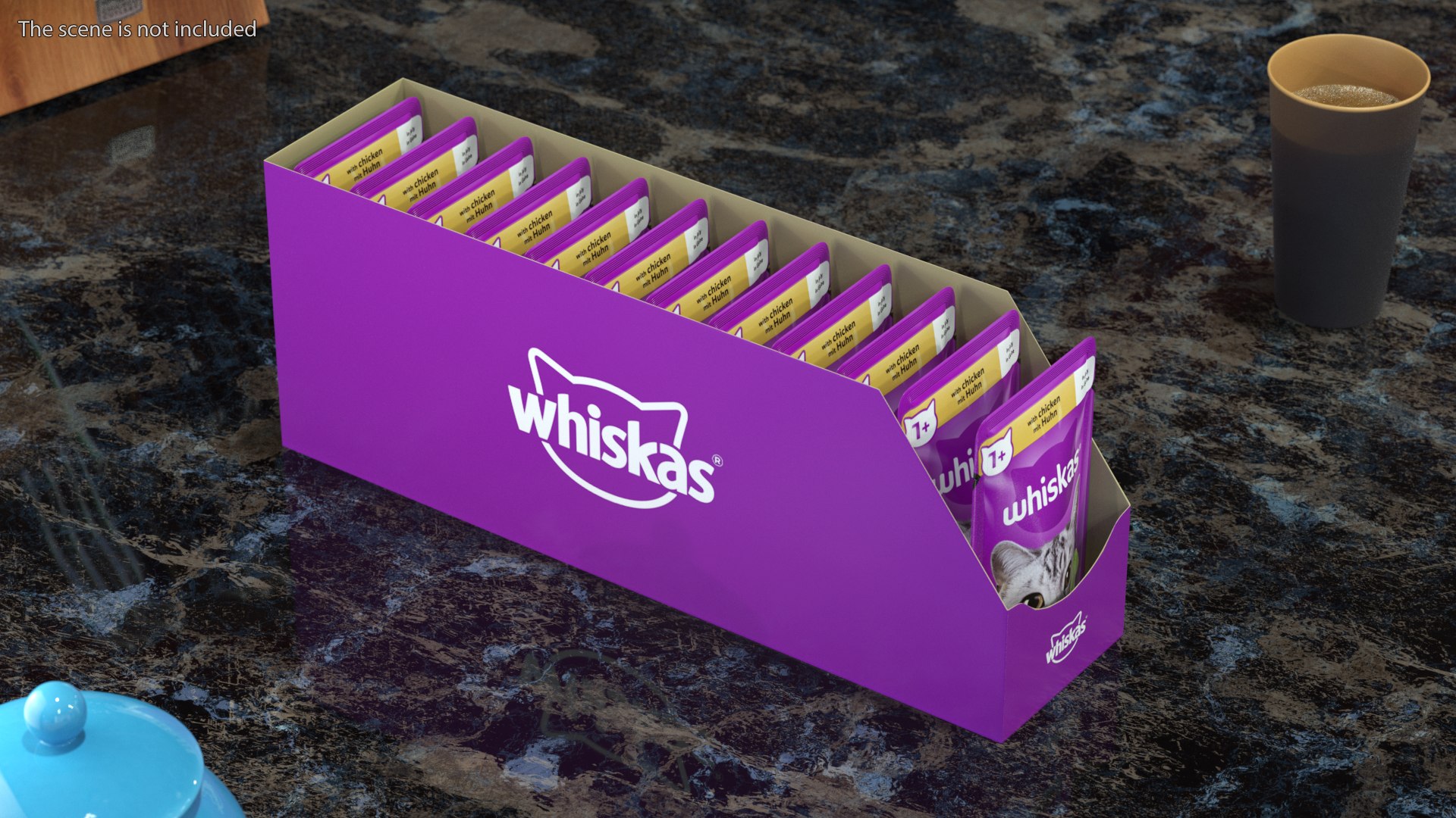 Whiskas Pouch Box 3D Model - TurboSquid 2105596