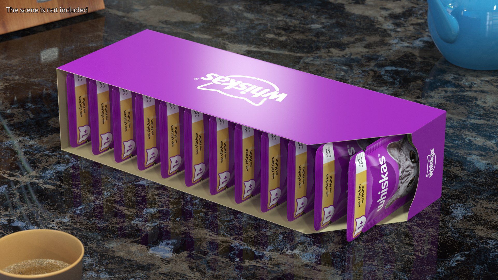 Whiskas Pouch Box 3D Model - TurboSquid 2105596