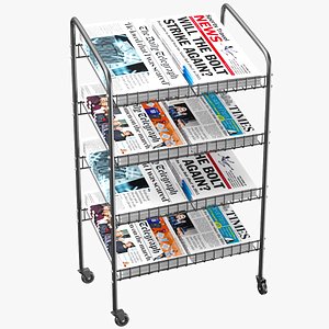 Newspaper 3D Models for Download | TurboSquid