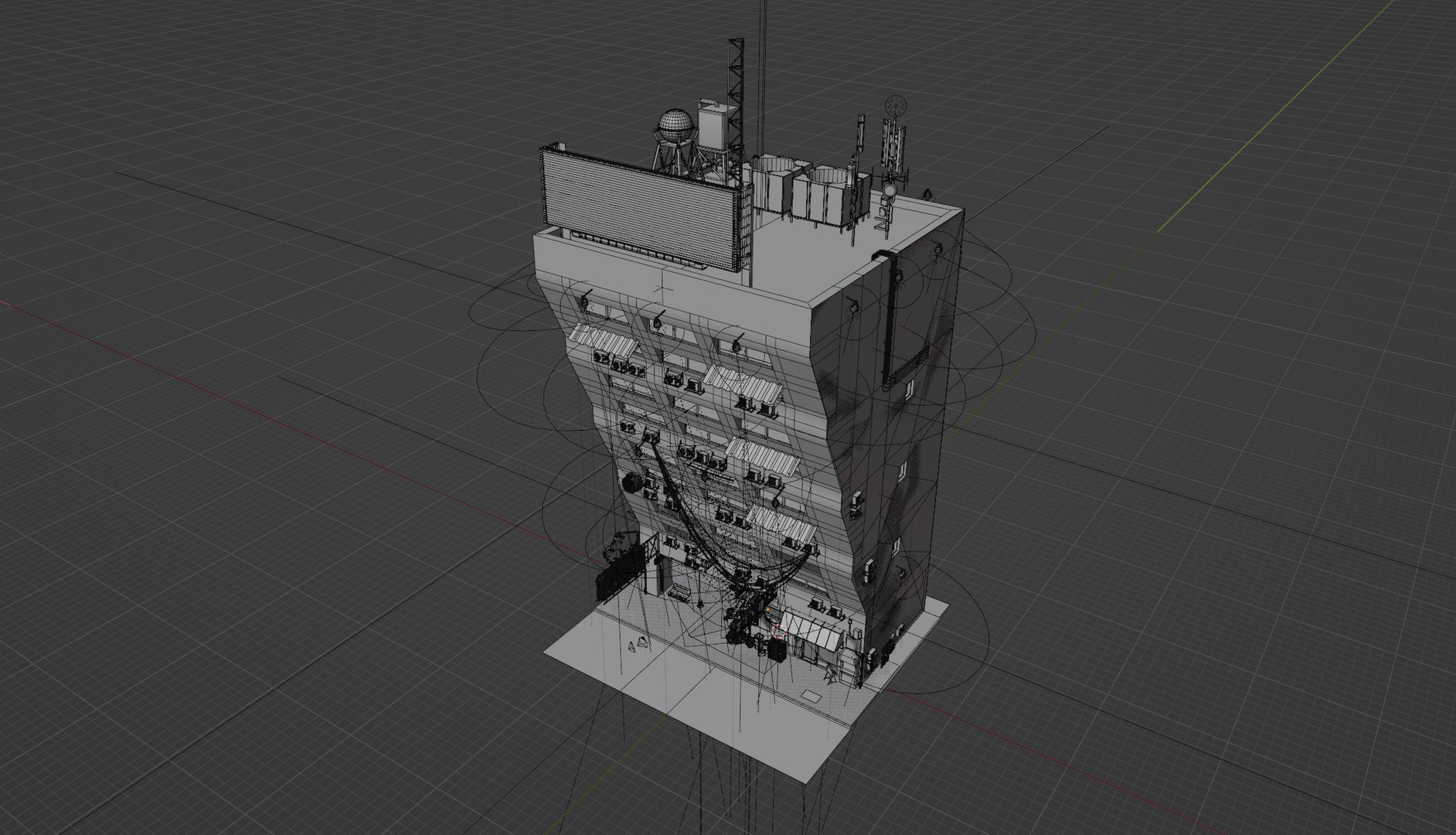 3D Cyberpunk Shop And Build Model - TurboSquid 2257838