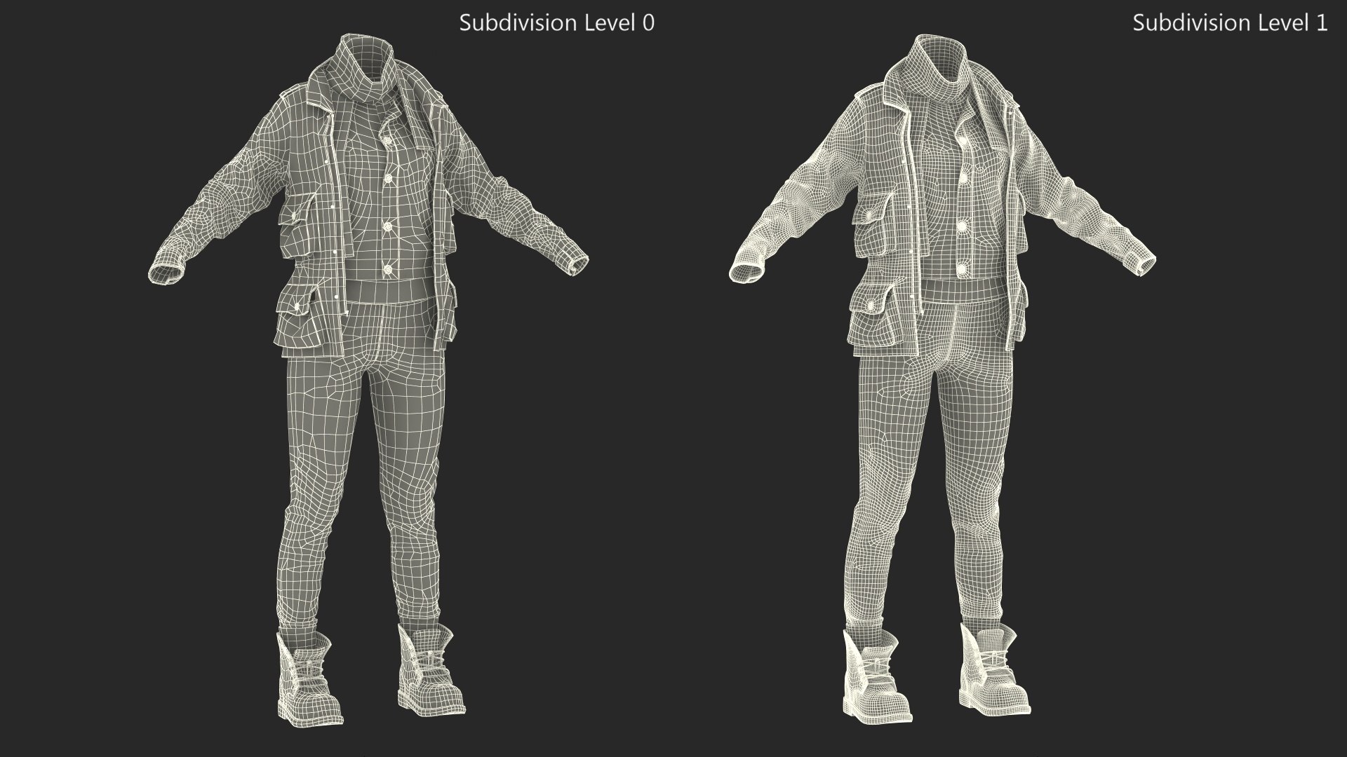 Clothes Of A Homeless Woman 3D Model - TurboSquid 2258177