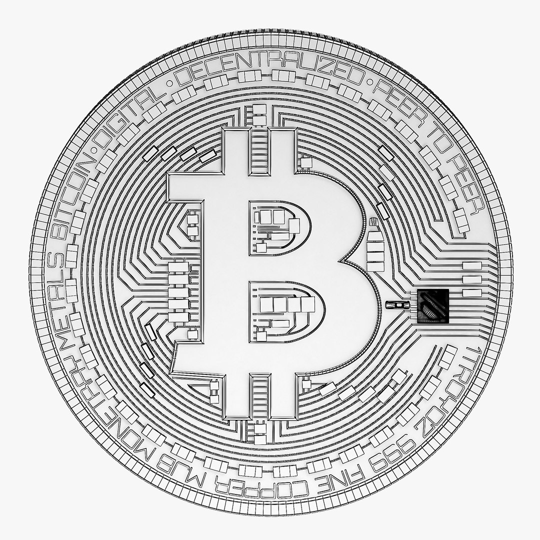 Bitcoin 3D - TurboSquid 1346308