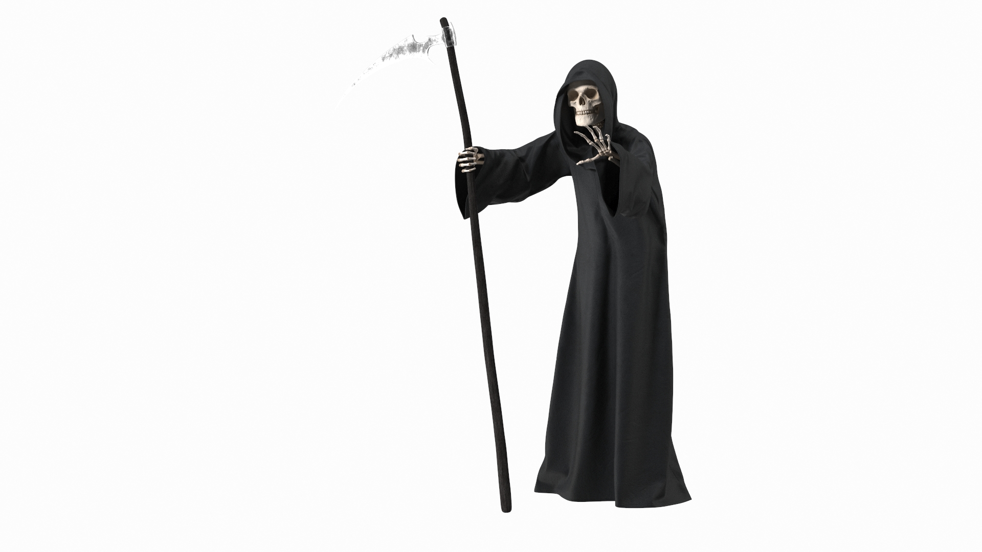Death Character Walking Pose 3D Model - TurboSquid 1801921