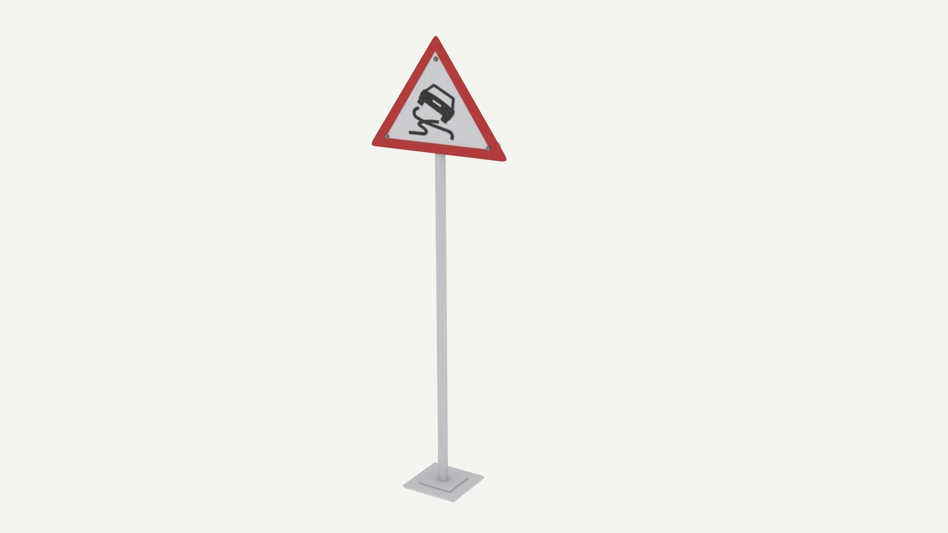 Signal Risk Slipping 3D Model - TurboSquid 1201480