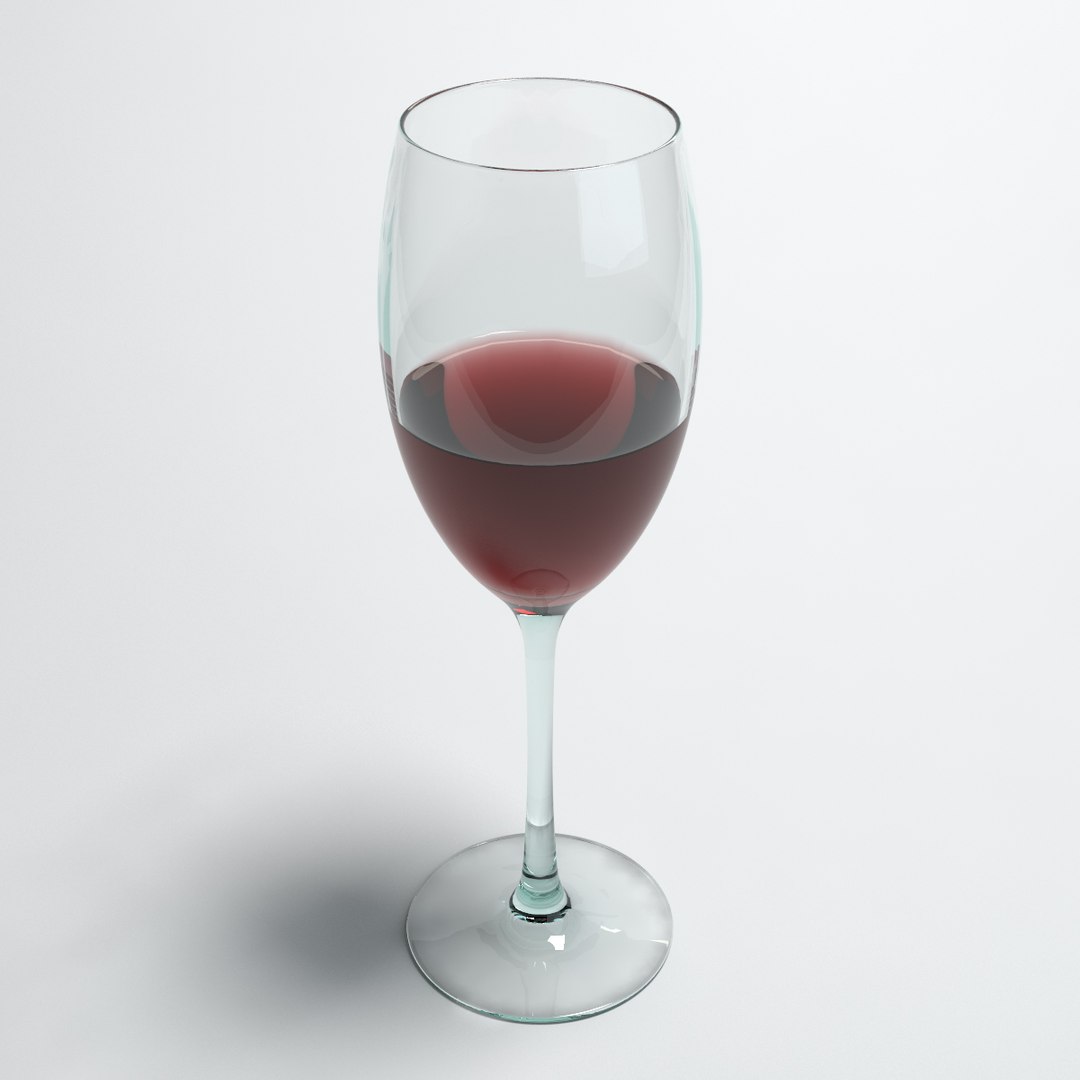 max wine v-ray glass