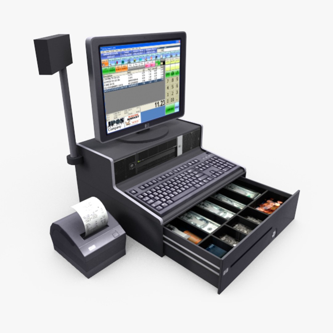 grocery - 3d model