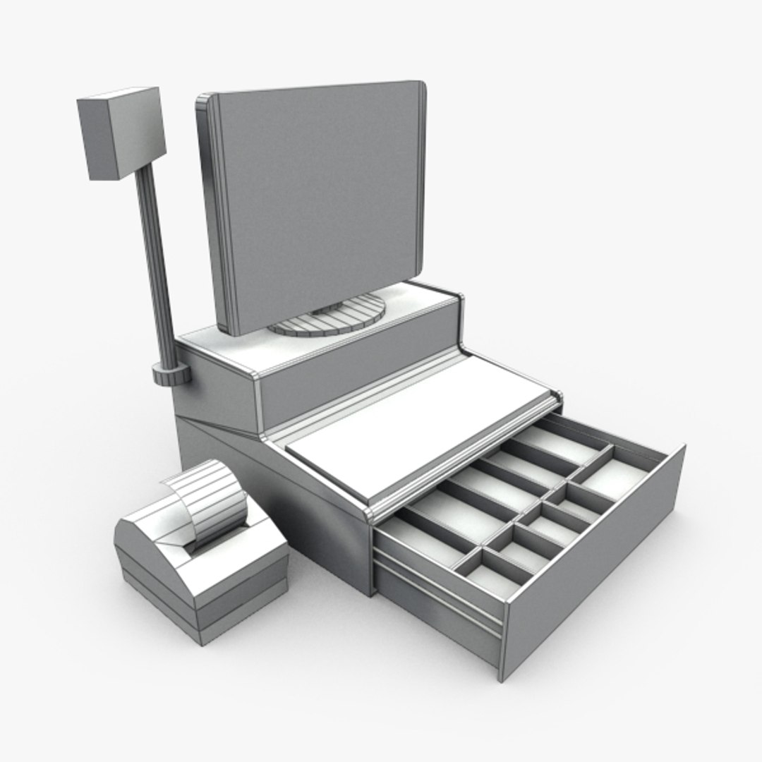 grocery - 3d model