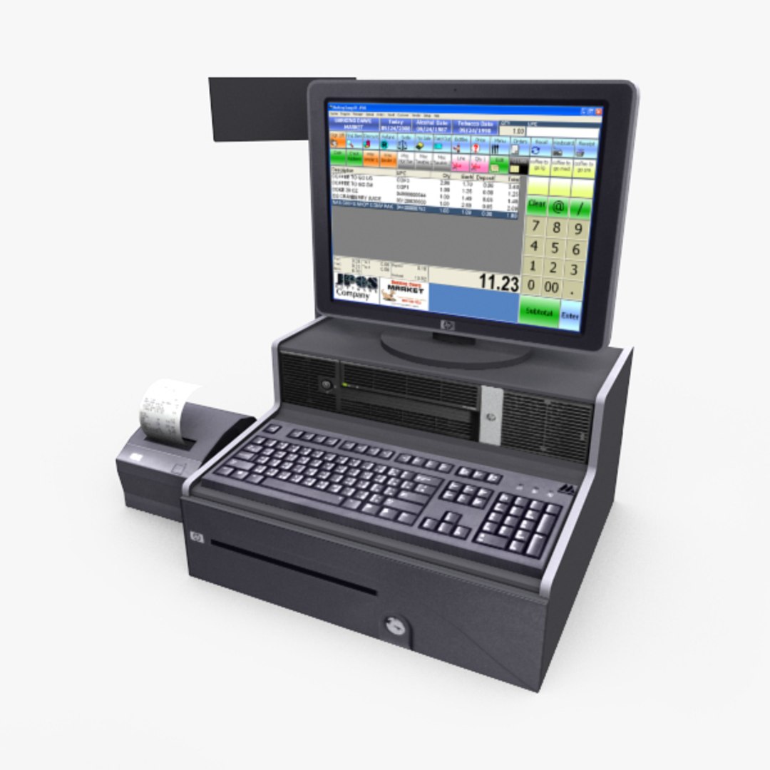 grocery - 3d model