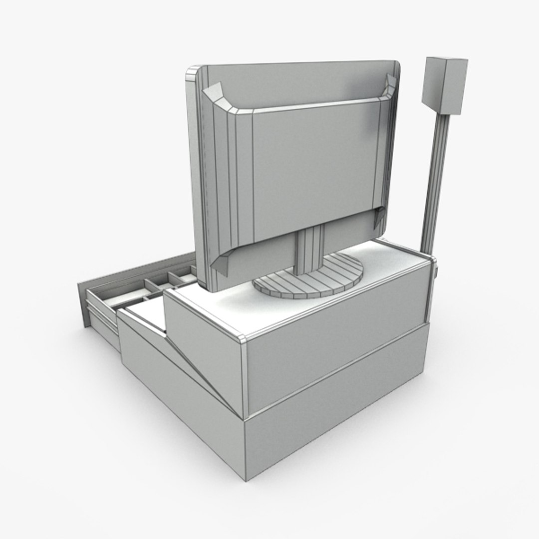 grocery - 3d model