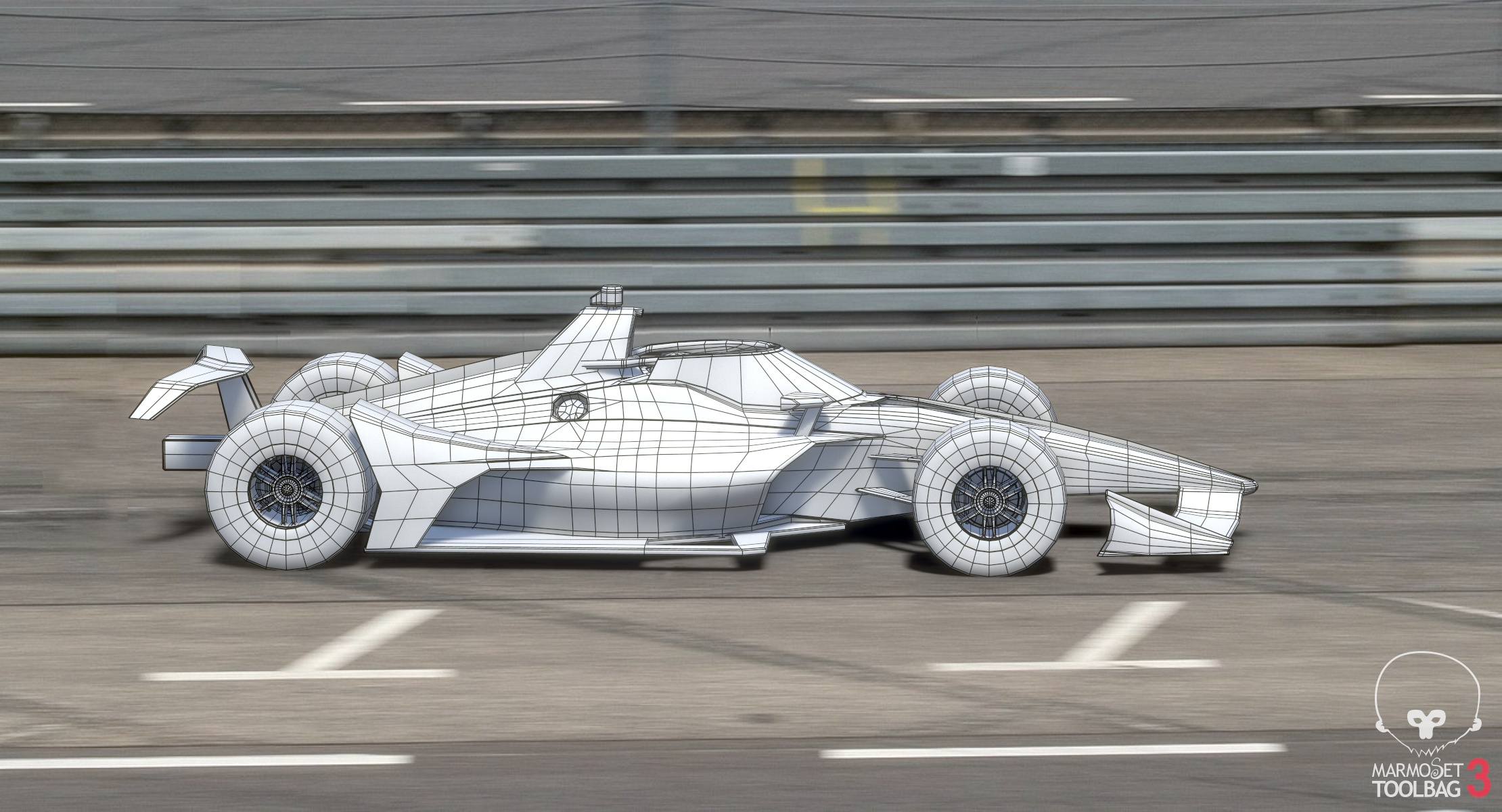 Indycar season 2020 aeroscreen 3D - TurboSquid 1449788