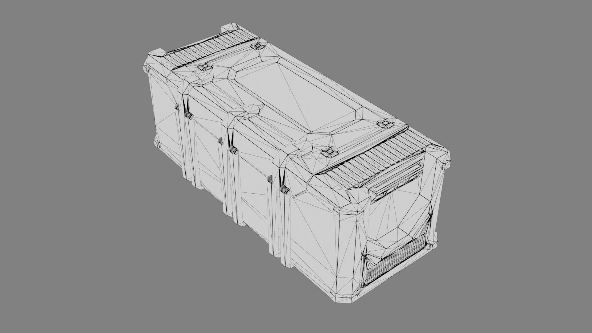 Sci-fi container 3D model - TurboSquid 1586633