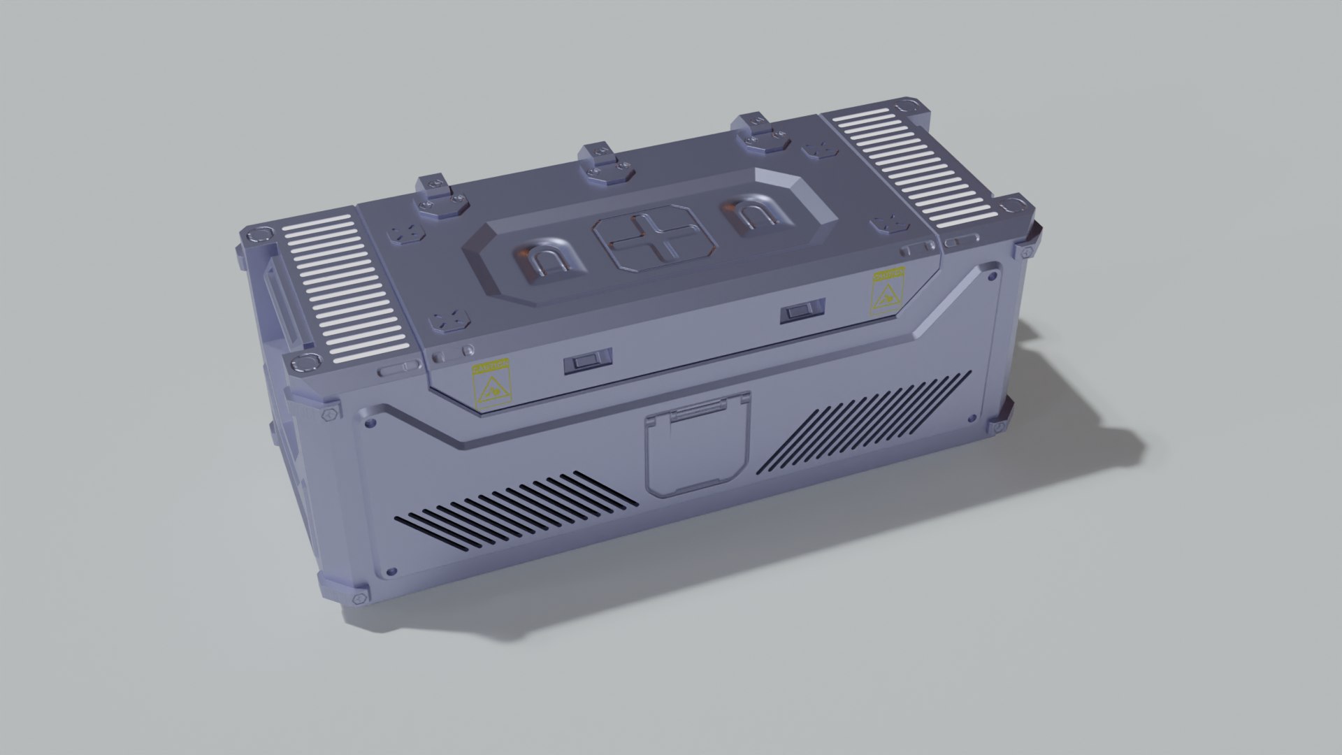 Sci-fi Container 3D Model - TurboSquid 1586633