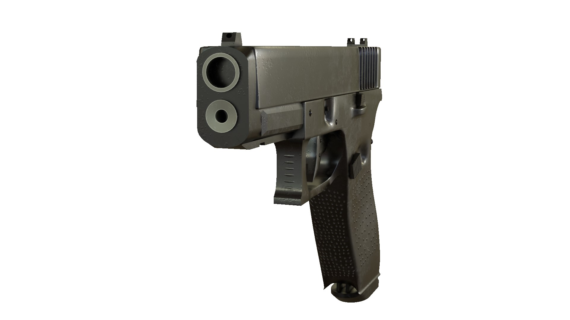 3D Pistol Roblox Compatible Glock 17 - TurboSquid 2039670