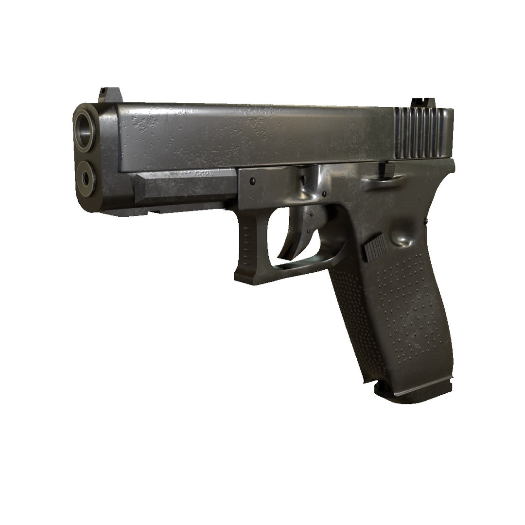 3D Pistol Roblox Compatible Glock 17 - TurboSquid 2039670