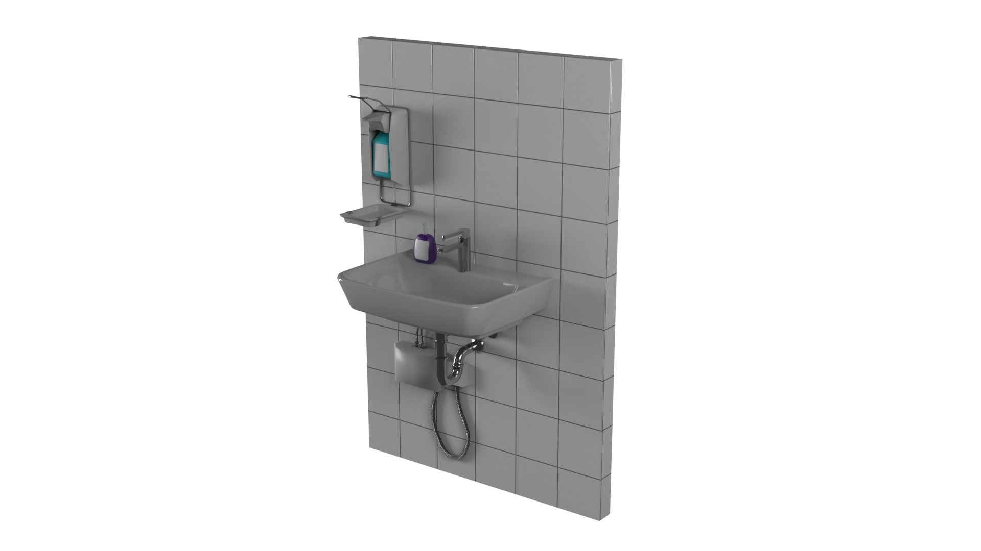 3D Model Hospital Sink - TurboSquid 2241279