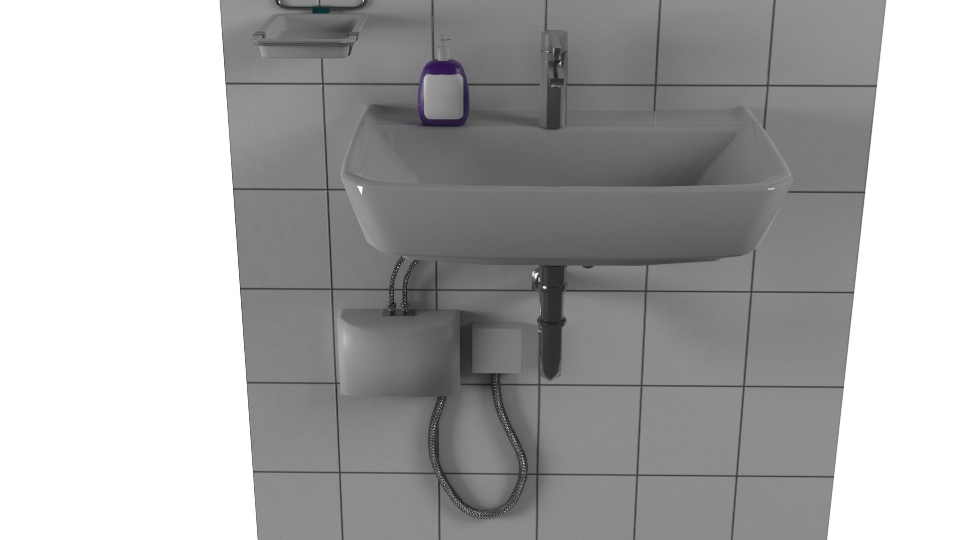 3D Model Hospital Sink - TurboSquid 2241279