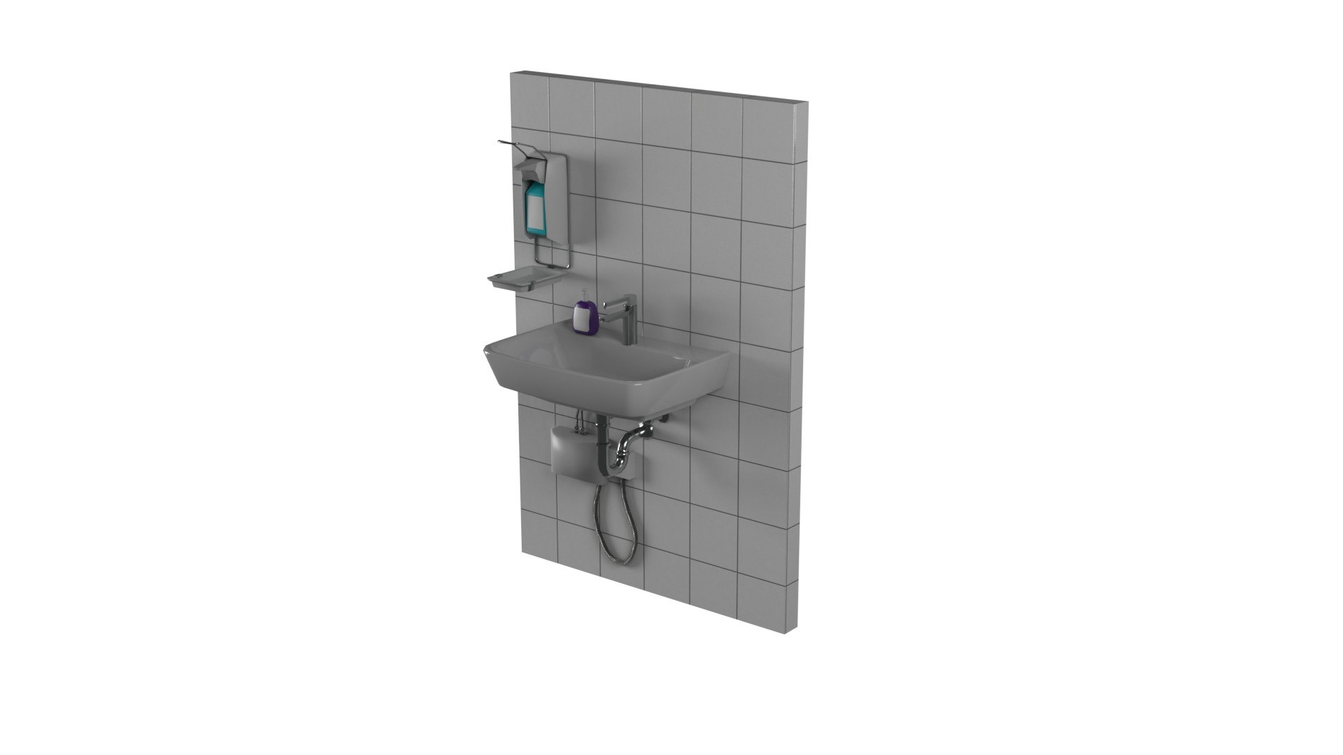 3D Model Hospital Sink - TurboSquid 2241279
