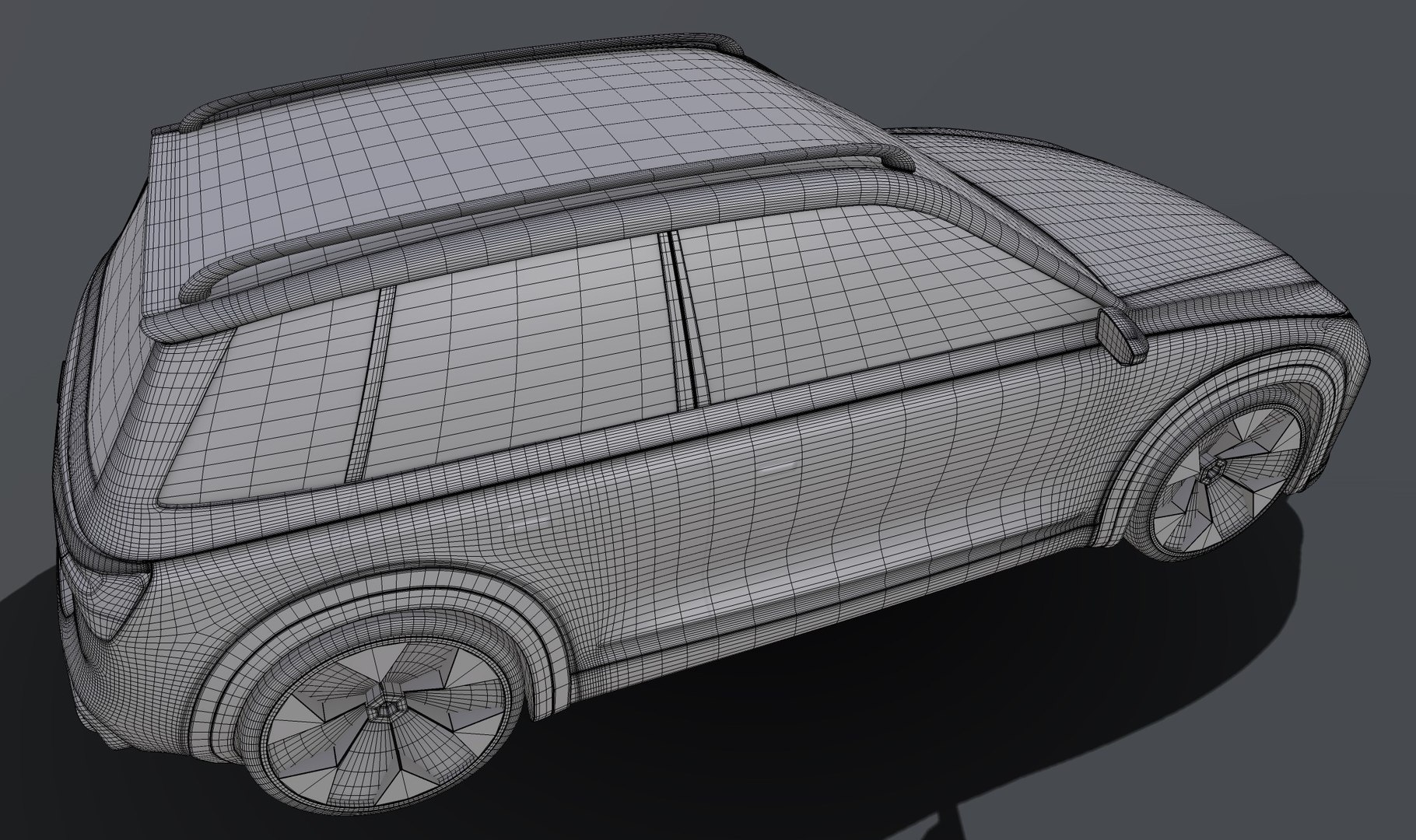 3D Model Crossover Car - TurboSquid 2378475
