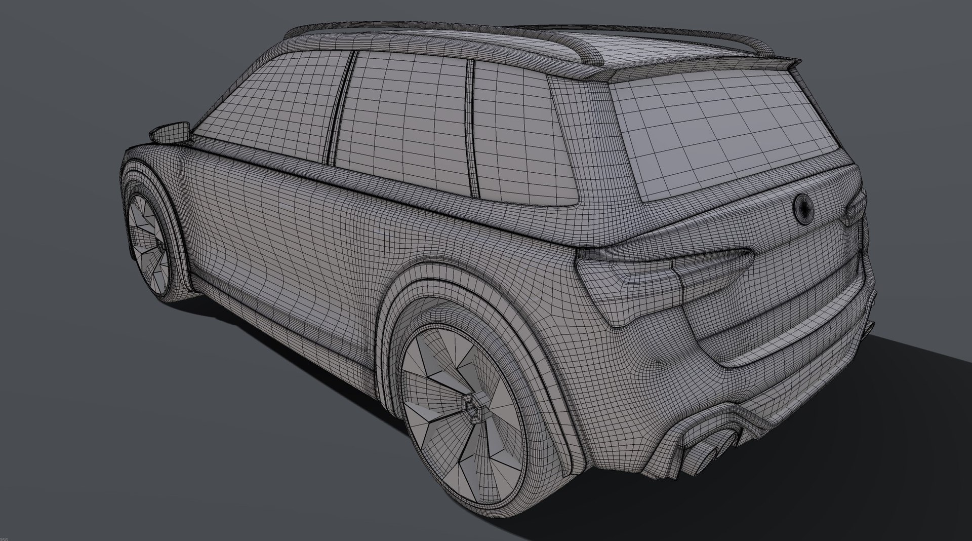 3D Model Crossover Car - TurboSquid 2378475