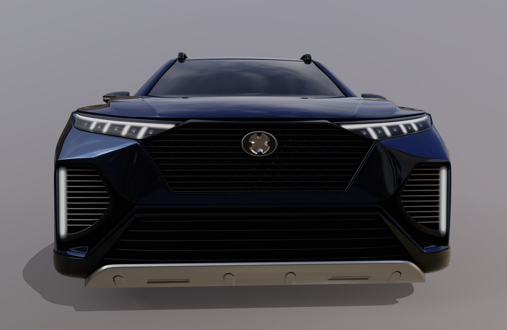 3D Model Crossover Car - TurboSquid 2378475