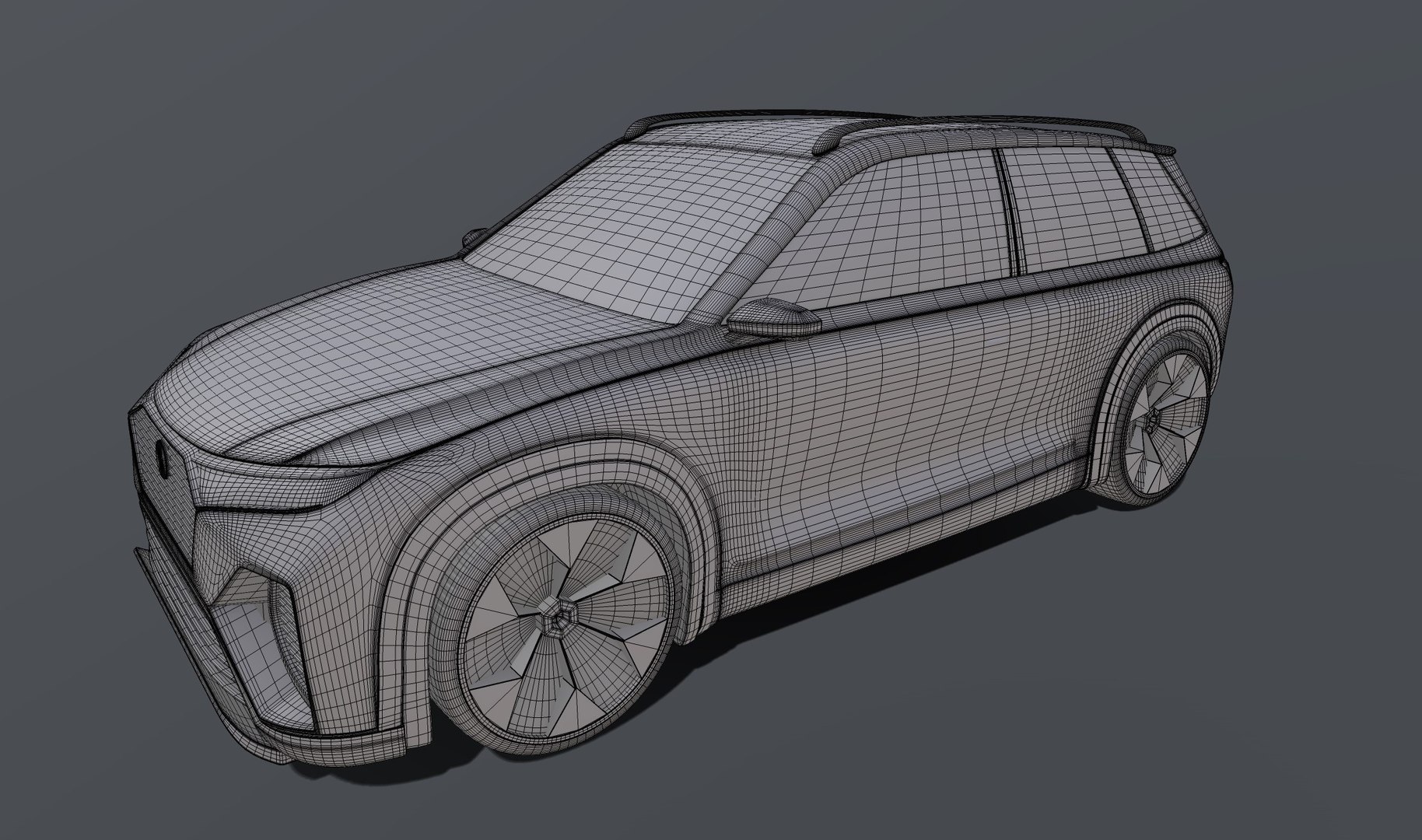 3D Model Crossover Car - TurboSquid 2378475