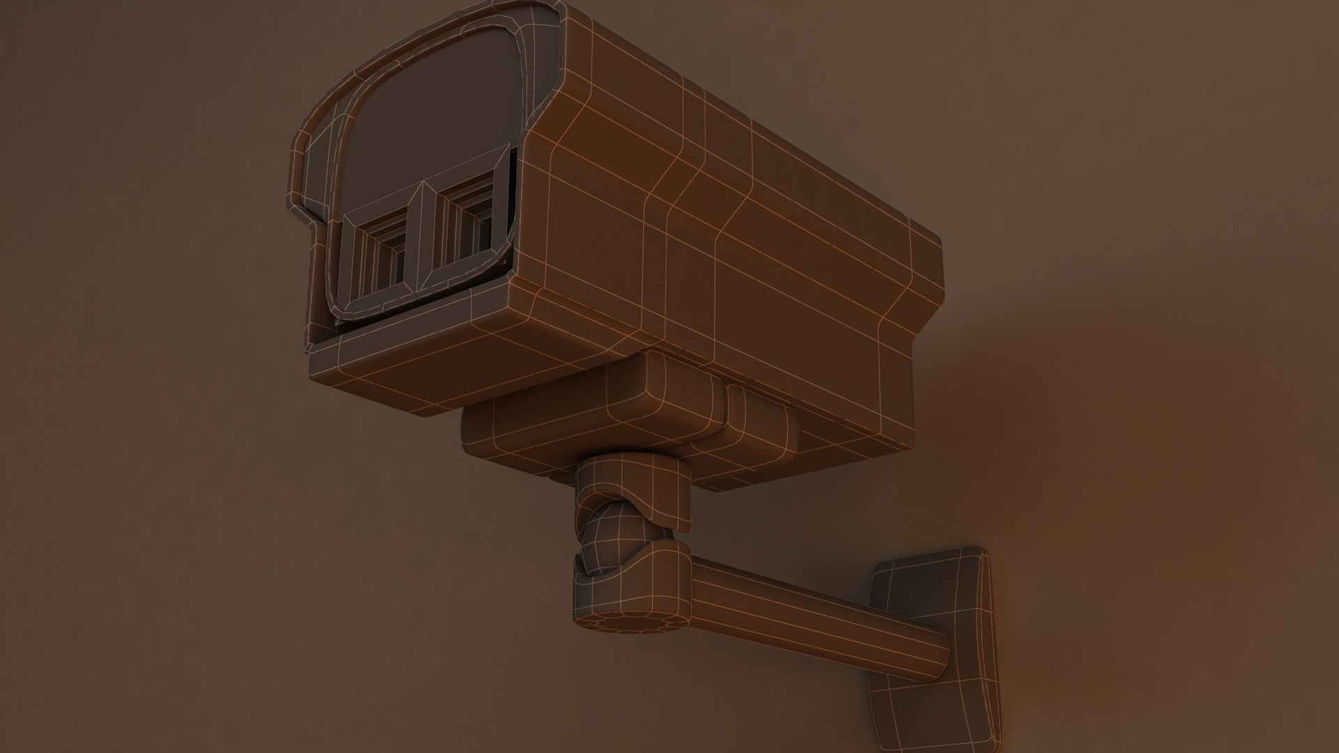3D Cctv Camera Model - TurboSquid 1537348