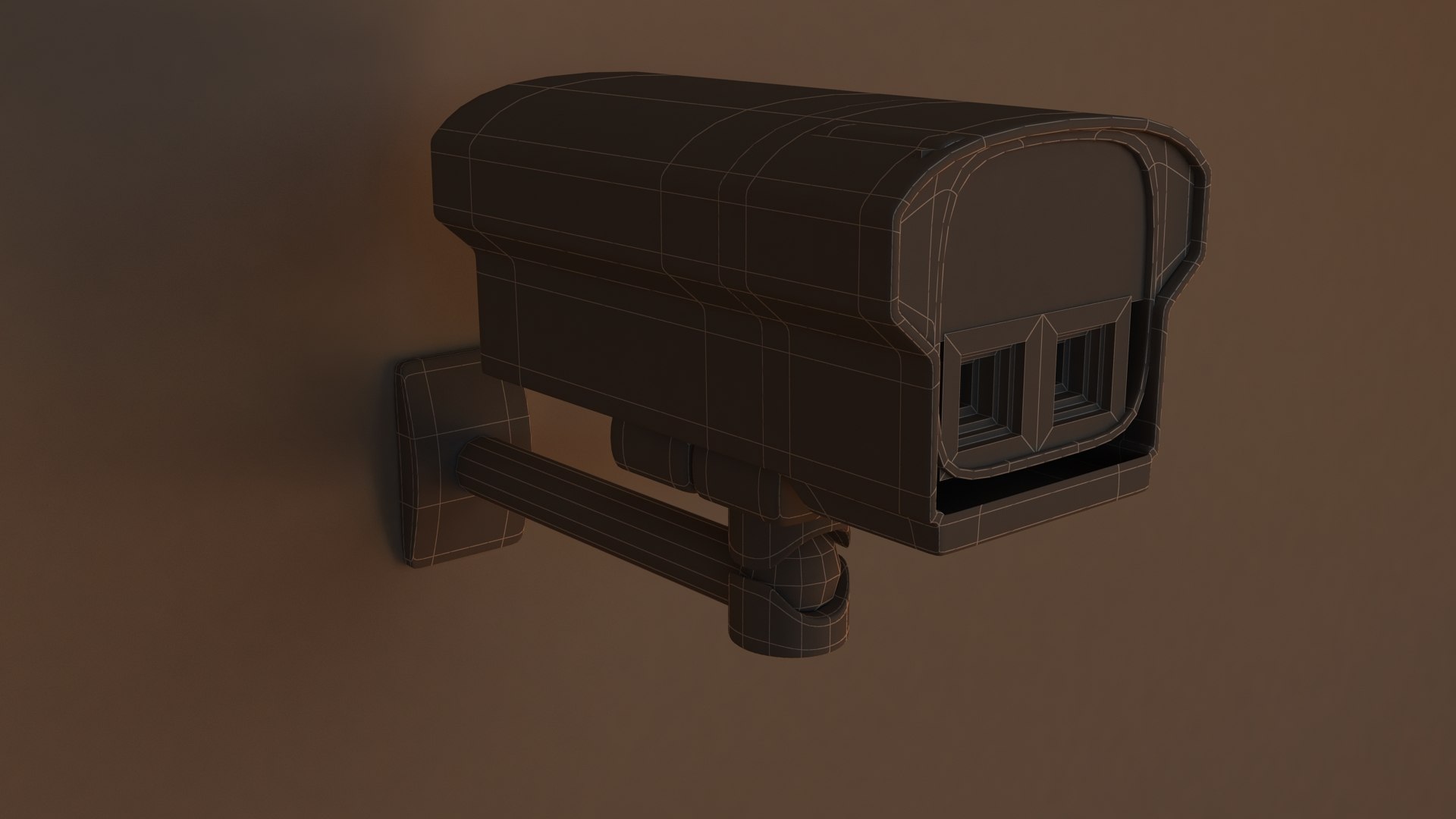 3D Cctv Camera Model - TurboSquid 1537348