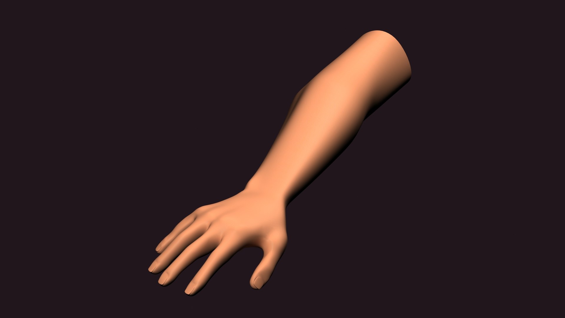 3dsmax forearm skinn