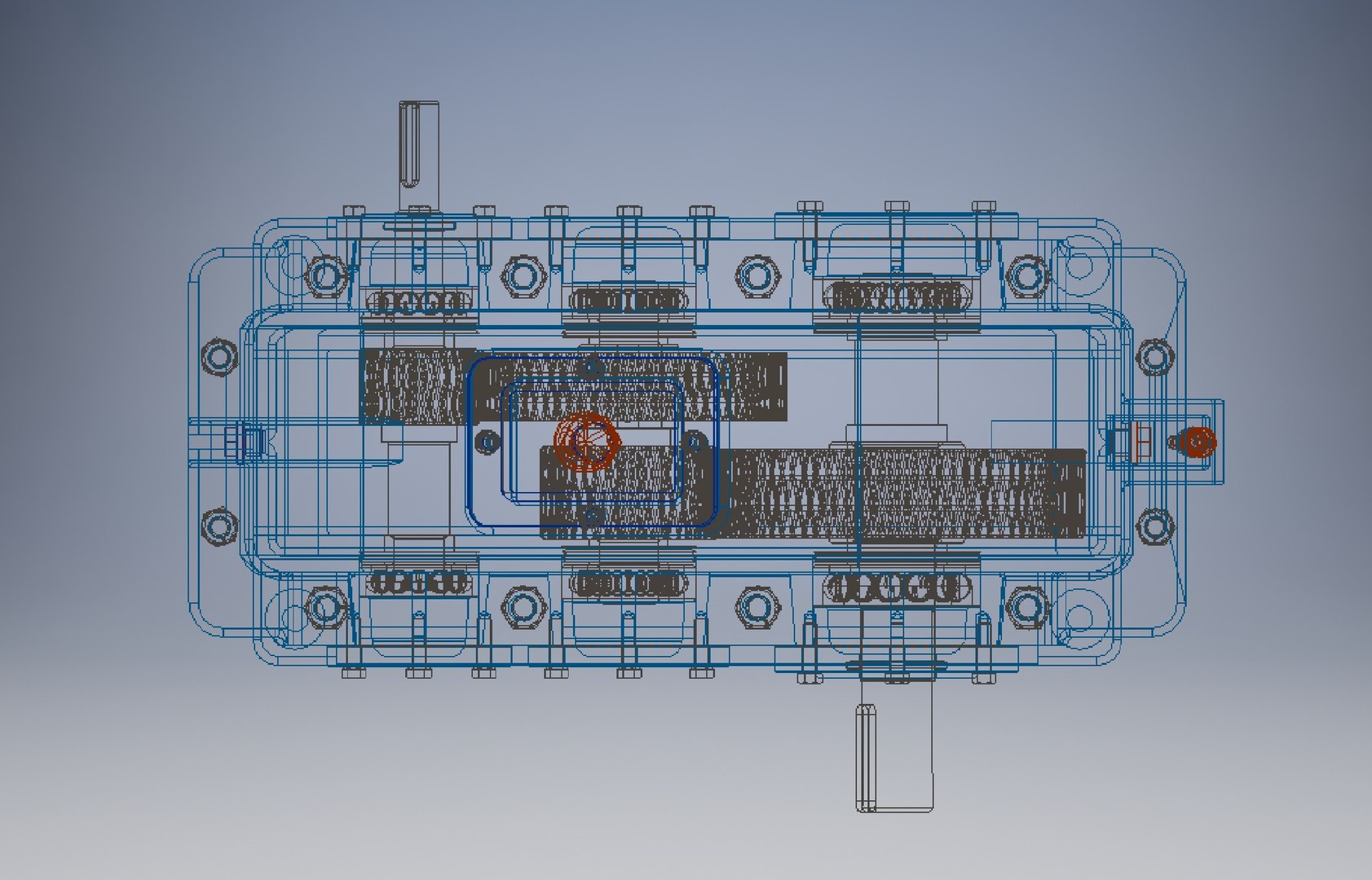 3D Two Stage Reduction Gear Box - TurboSquid 1984047