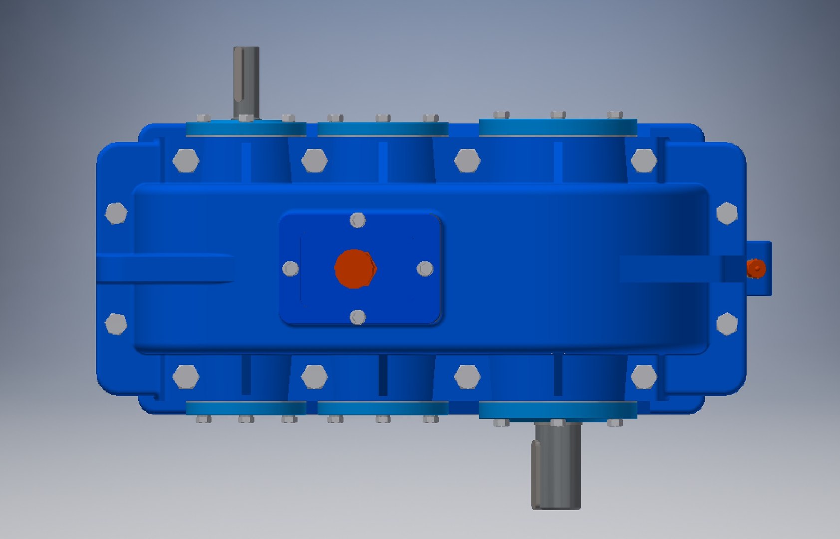 3D Two Stage Reduction Gear Box - TurboSquid 1984047