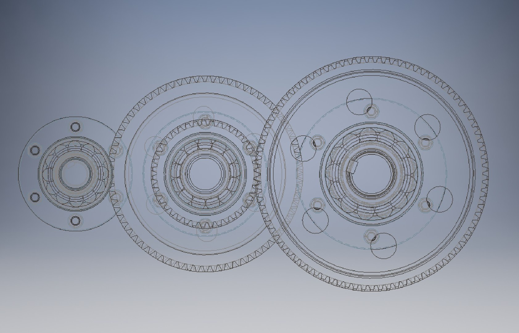 3D Two Stage Reduction Gear Box - TurboSquid 1984047
