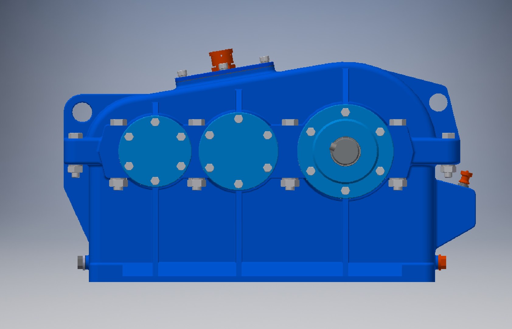 3D Two Stage Reduction Gear Box - TurboSquid 1984047
