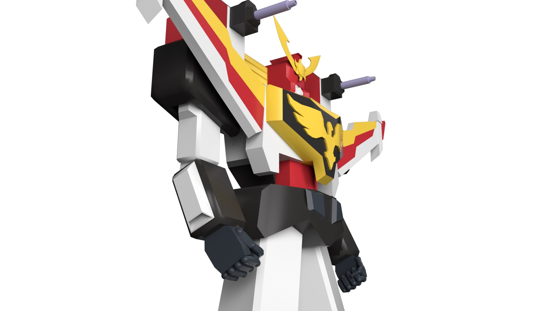 3D Great Fighbird Model - TurboSquid 1864314