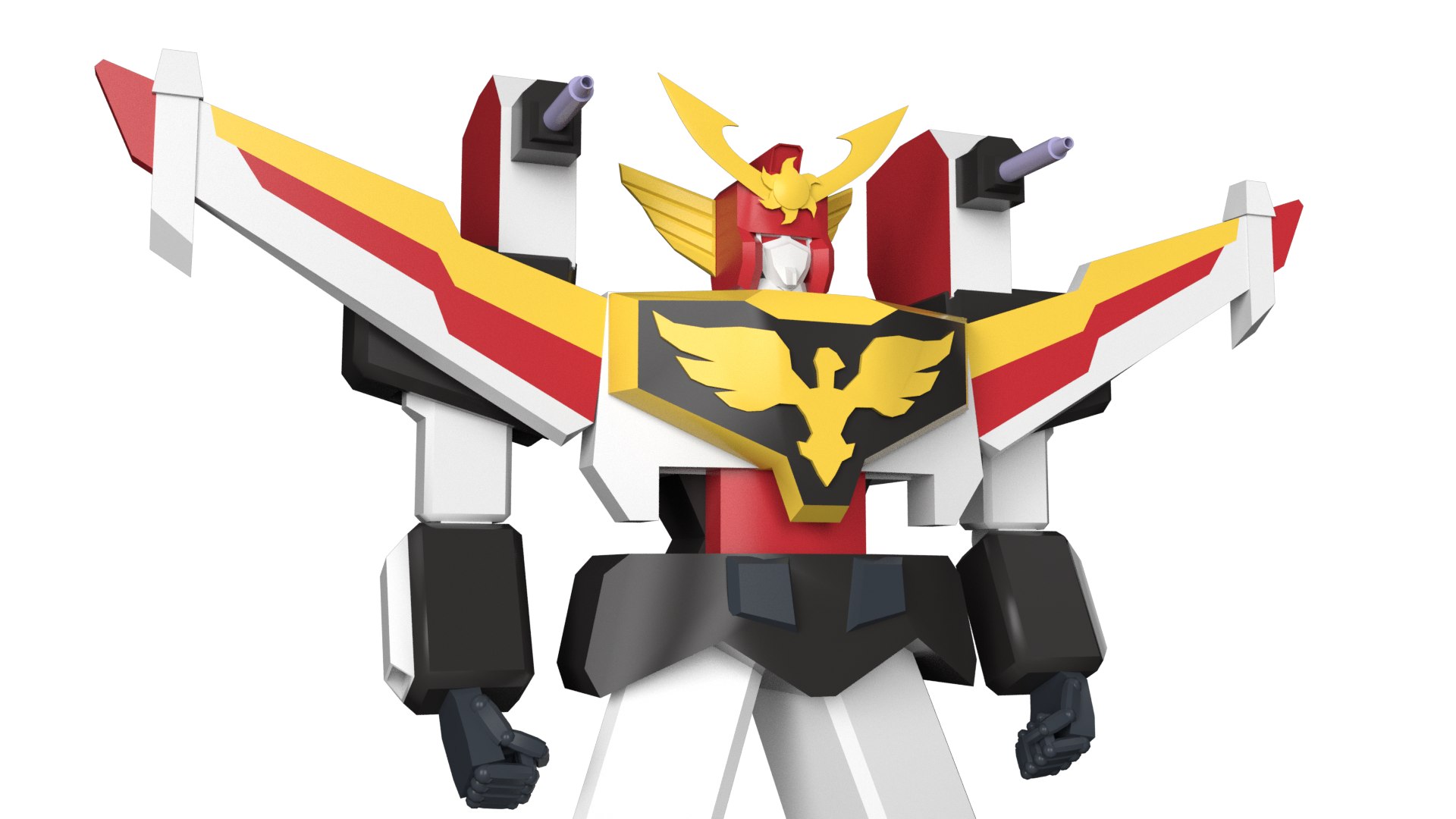 3D Great Fighbird Model - TurboSquid 1864314