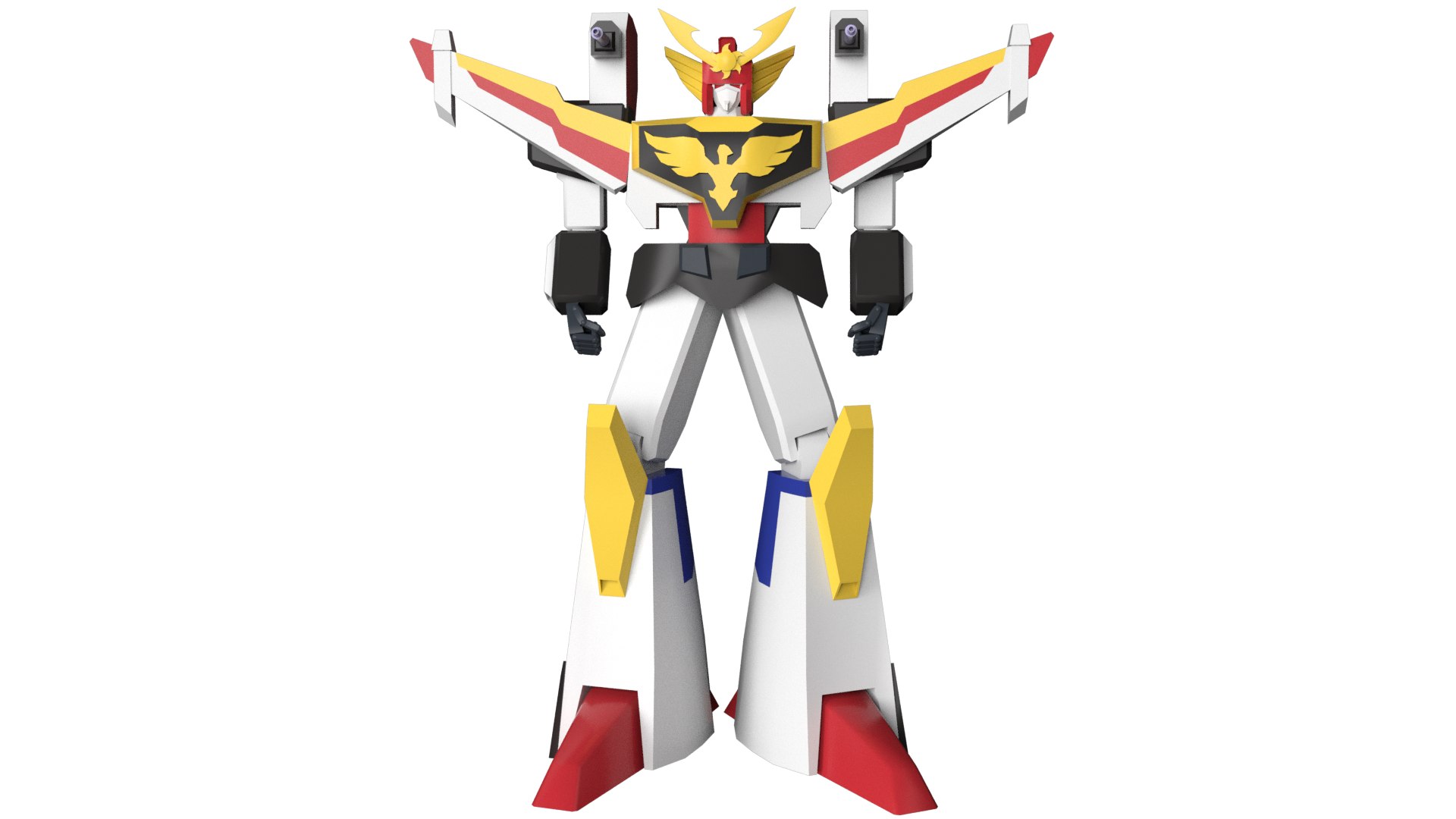 3D Great Fighbird Model - TurboSquid 1864314