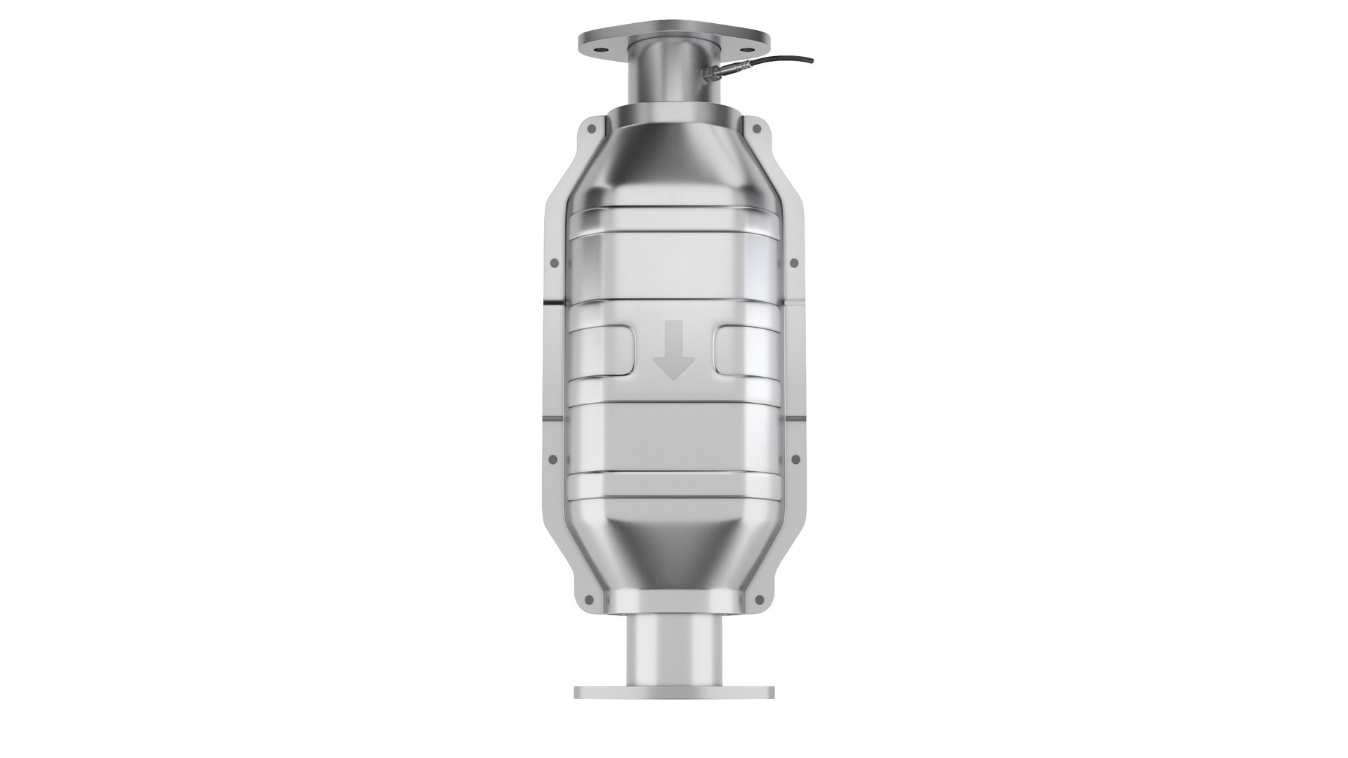3D Catalytic Converter Model - TurboSquid 1881085