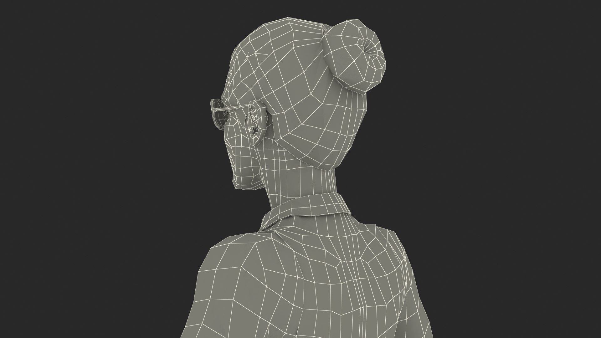 Business Woman T-pose 3D - TurboSquid 1503669