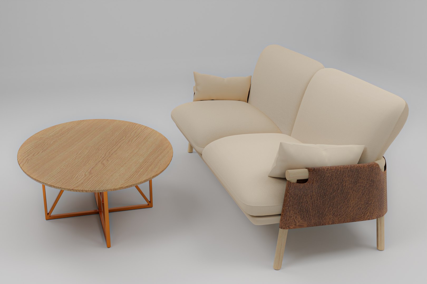 3D Model Savannah Sofa - TurboSquid 2054000