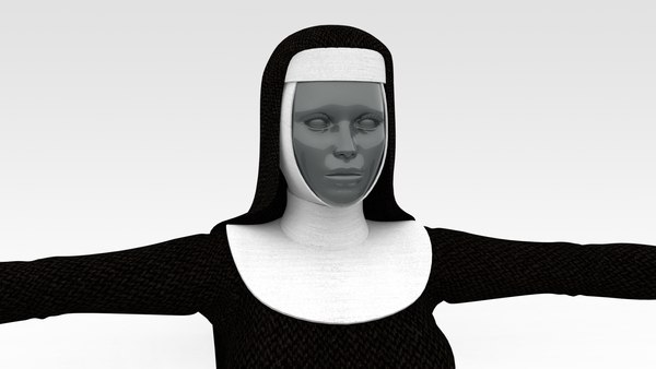 modelo 3d Velo de monja - TurboSquid 2322827