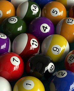 Billiards Balls 3D Models for Download | TurboSquid