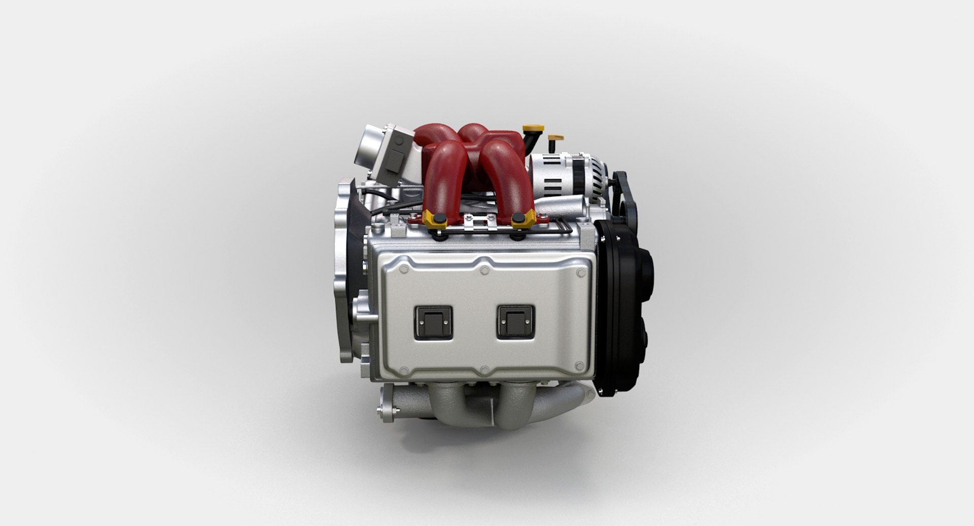 Boxer Engine Model - TurboSquid 1252632